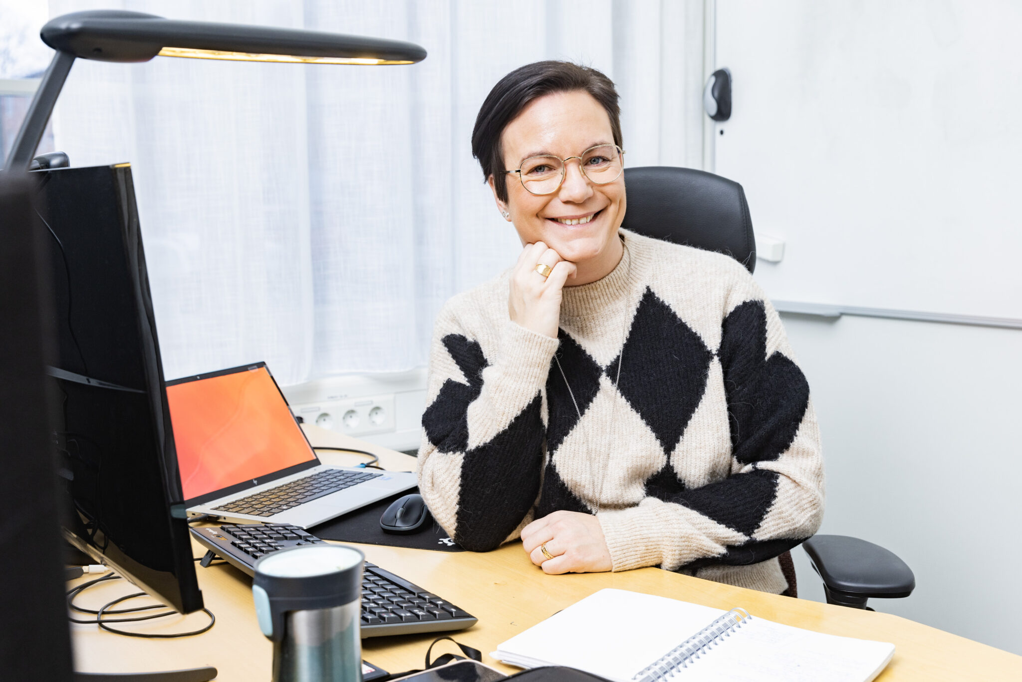 Anna ansvarar för hela Gotlands IT-system